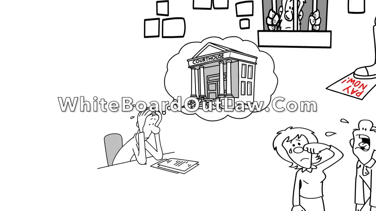 Bankruptcy | Divorce | Legal Issues | Lawyer OR Attorney Whiteboard ...