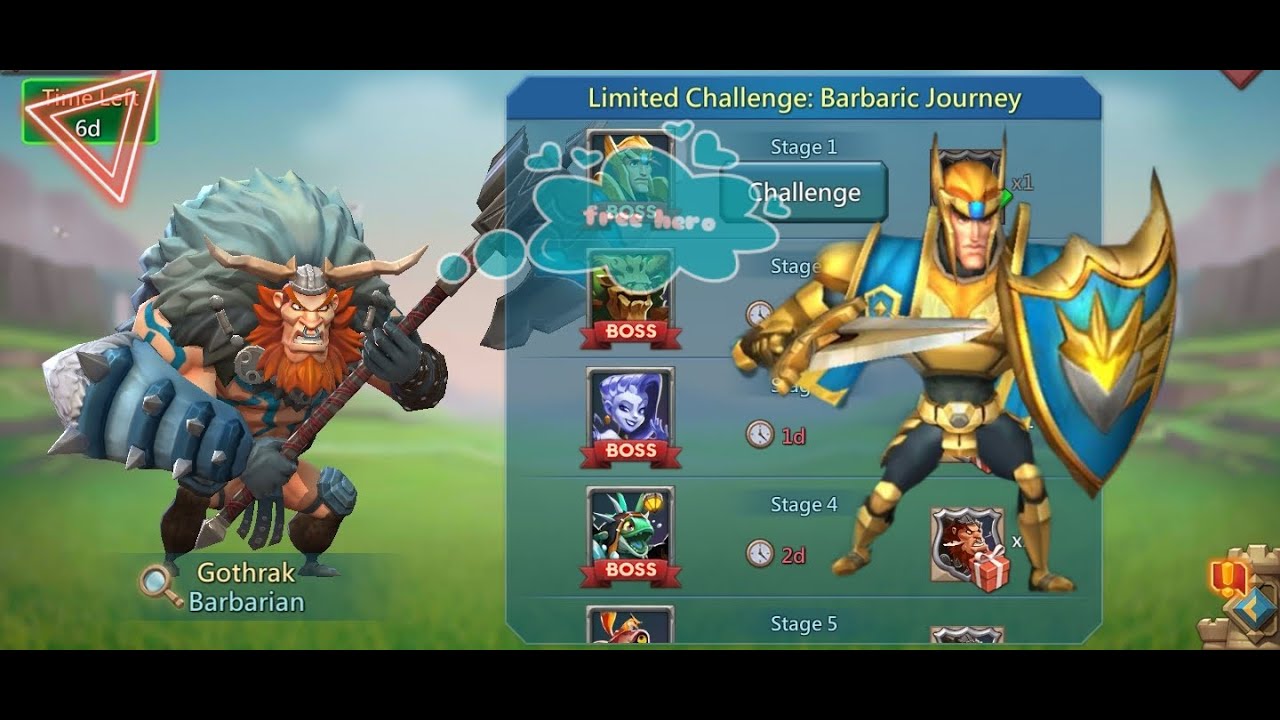 Lords mobile | lords mobile limited stage 1 / hero lineup - YouTube