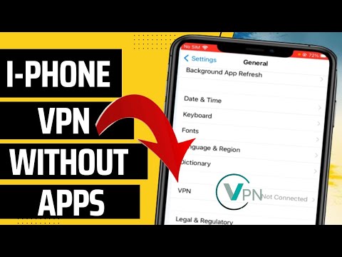 iPhone mobiles New VPN connect without apps 2023