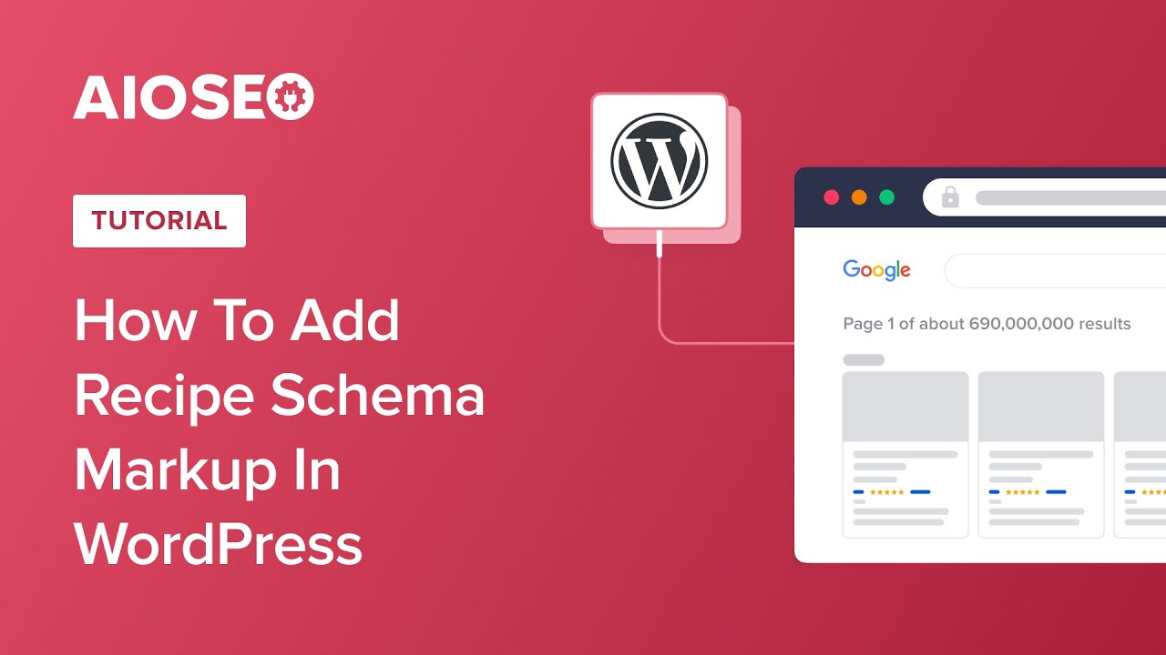 How to Add Recipe Schema Markup in WordPress - YouTube