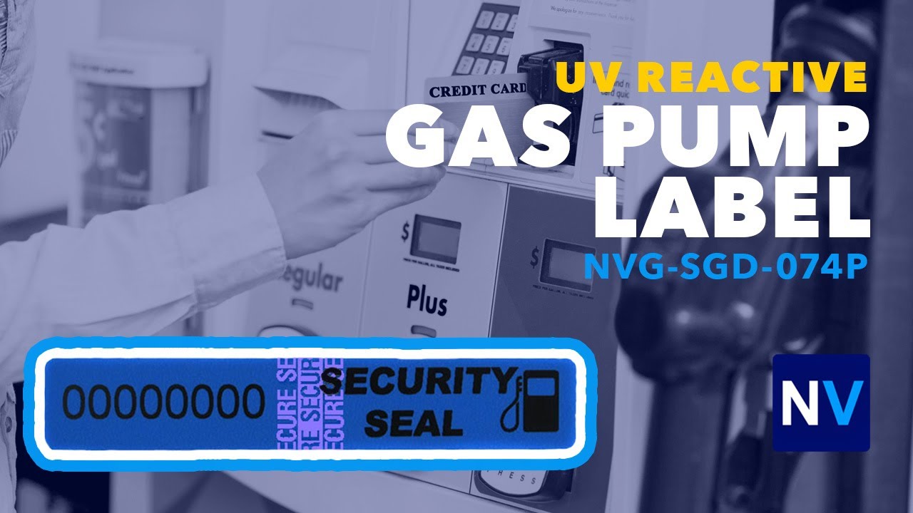Retail Gas Station Security Label - NVG-SGD-074P - YouTube