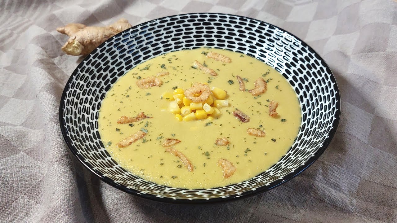 Crème de maïs aux saveurs thaïlandaises - recette originale, facile et ...