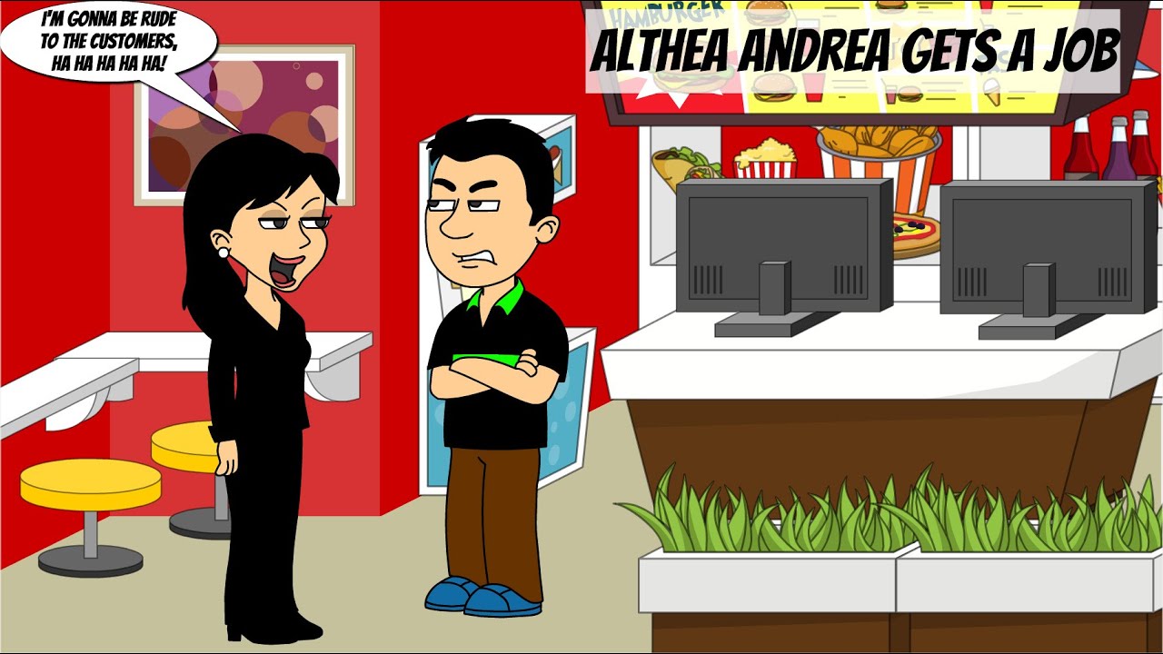 Althea Andrea Gets a Job - YouTube