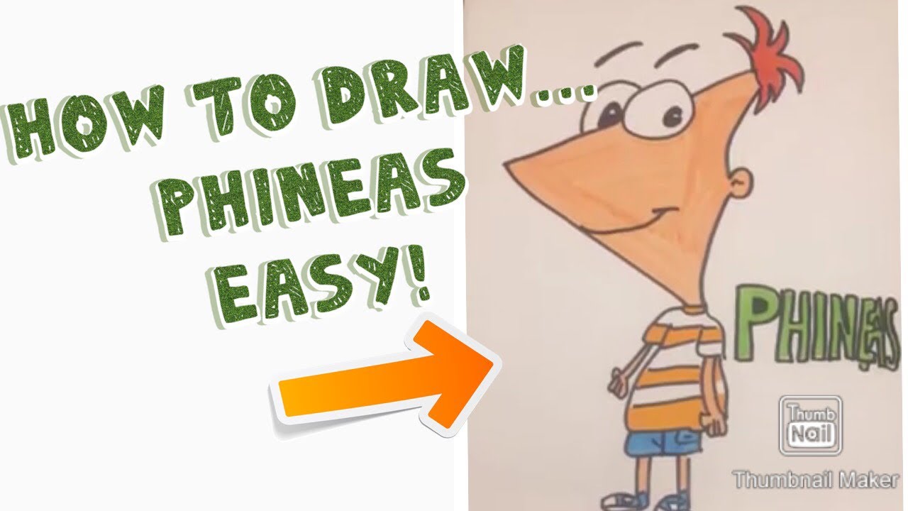 How to Draw Phineas - YouTube