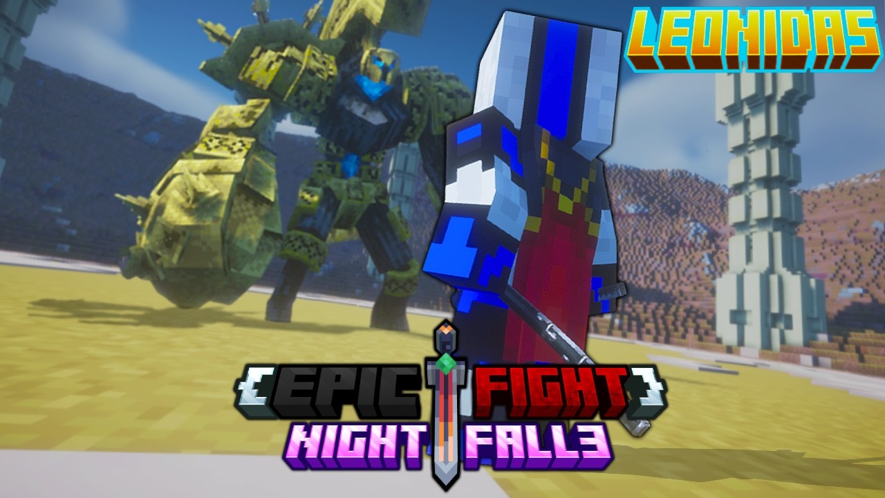 Minecraft Epic Fight Mod | NEW Leonidas Boss Fight! - YouTube