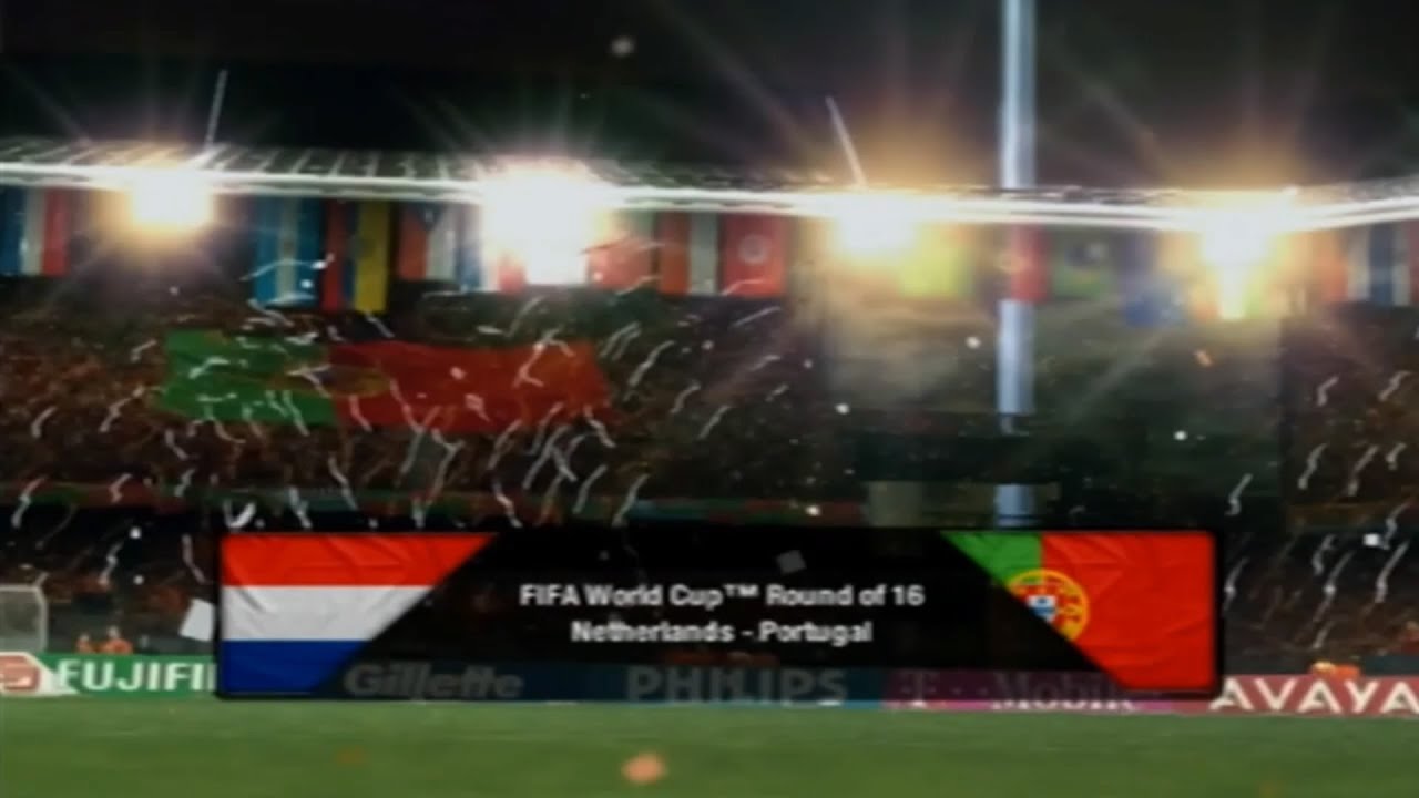 FIFA 06 World Cup - Round of 16 - Portugal vs Netherlands - YouTube