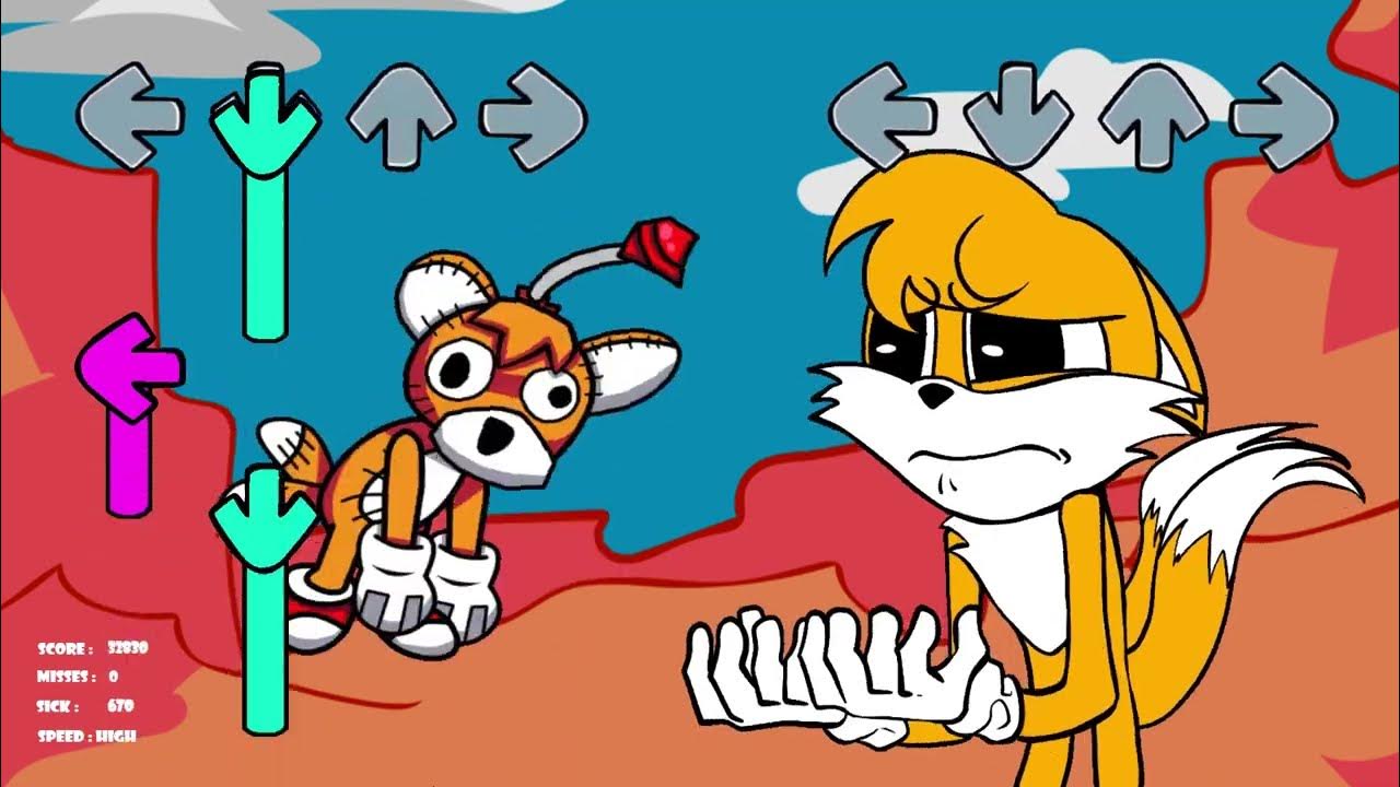 Friday Night Funkin' - Tails Doll vs Tails (FNF Mod) - YouTube