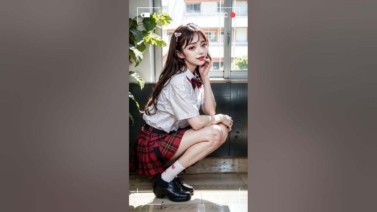 Ai Art Special Schooluniform High School Girl Look Youtube