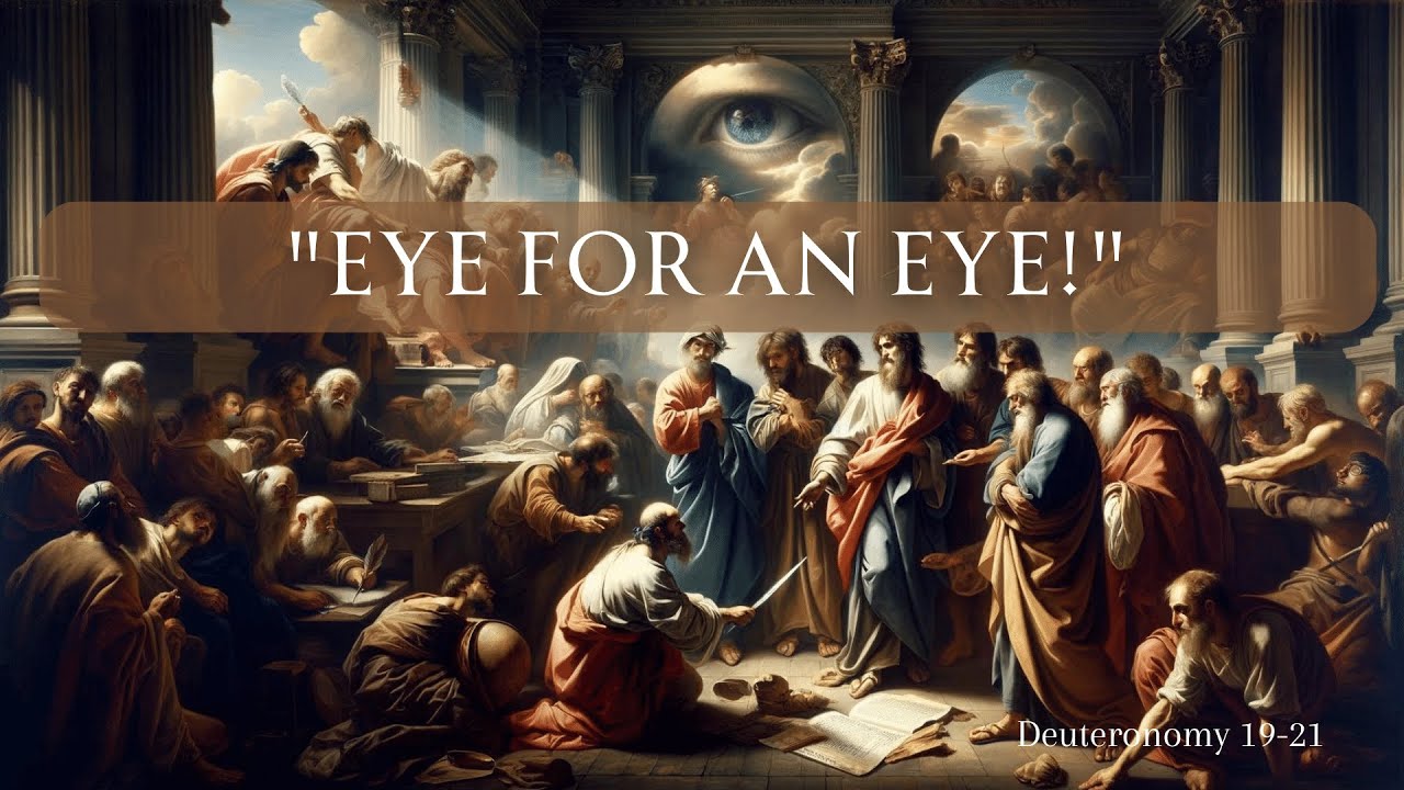 Deuteronomy 19-21 • "An Eye for an Eye" • 1 Year Bible - YouTube