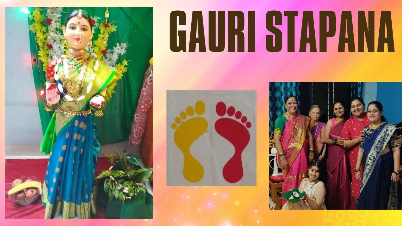 Creating Sacred Vibes: Gauri Sthapana Preparation at Shikharkhane ...