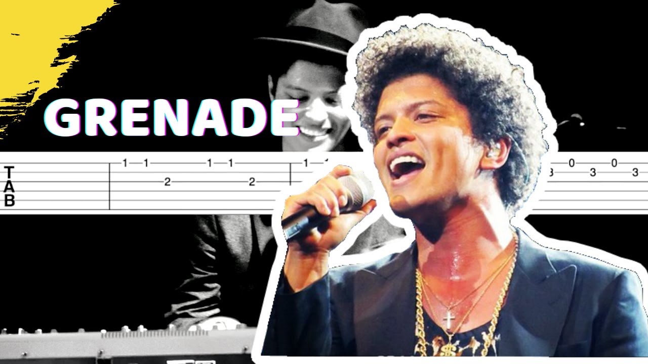 Grenade Bruno Mars Guitar Lesson Easy Beginners