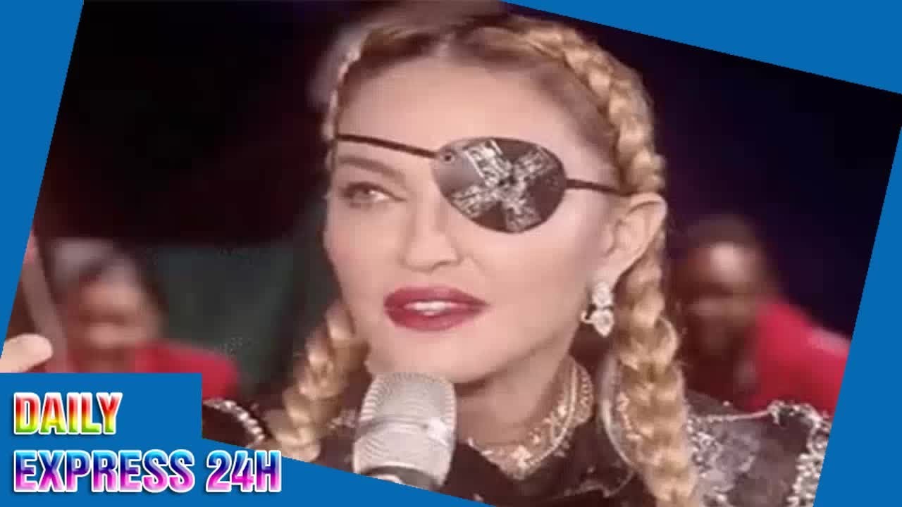 Eurovision viewers concerned over Madonna's eyepatch: 'Omg is she okay ...