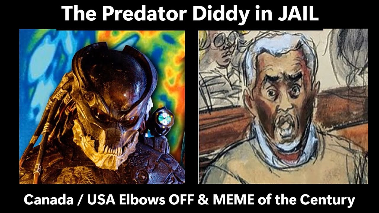 We Back: The Predator Diddy charged, Canada n USA elbows off, MEMES of ...