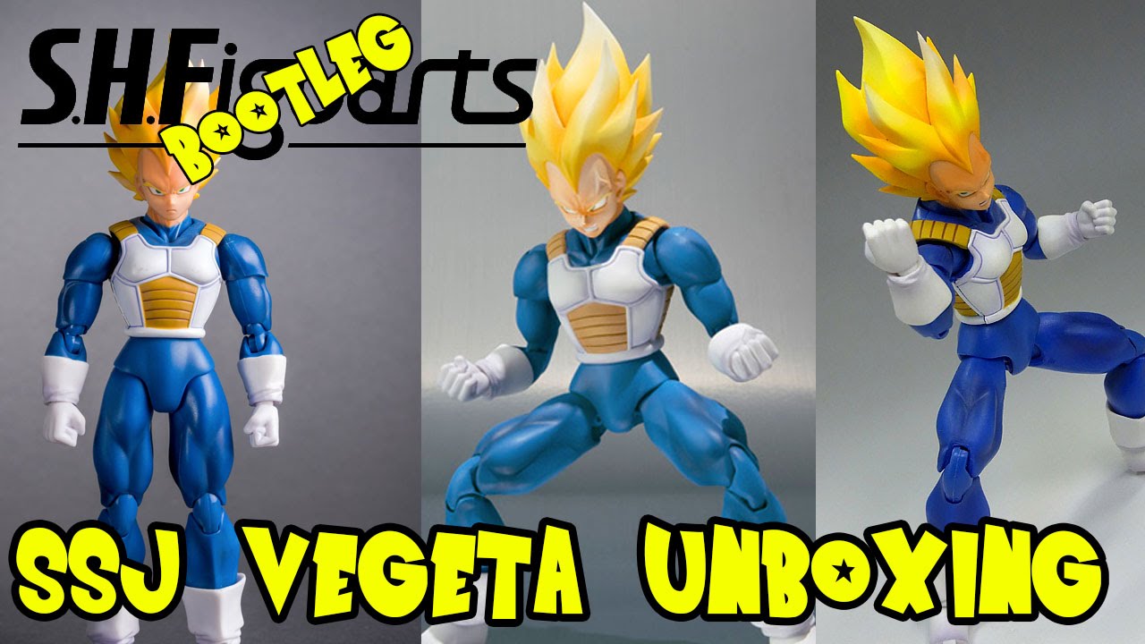Dragon Ball Z S.H. Figuarts Bootleg Datong Super Saiyan Vegeta Unboxing ...
