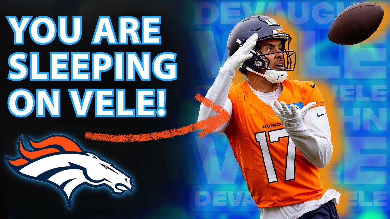🚨 Report: Devaughn Vele ASCENDING as Bo Nix's WR2 at Denver Broncos ...