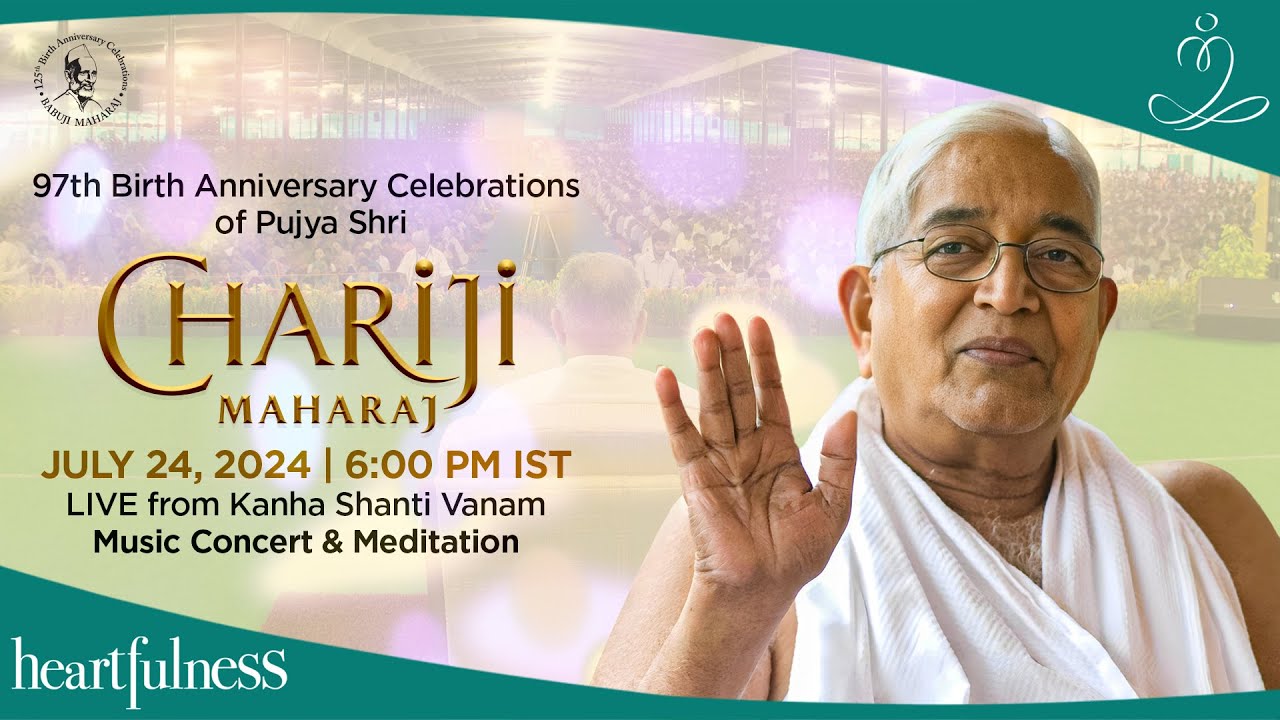 97th Birth Anniversary of Pujya Shri Chariji Maharaj | 24 July 2024 | 6 ...