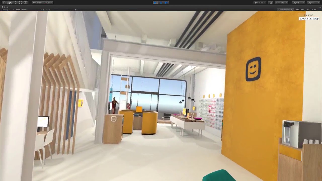 Telenet VR Store Concept Walkthrough - YouTube
