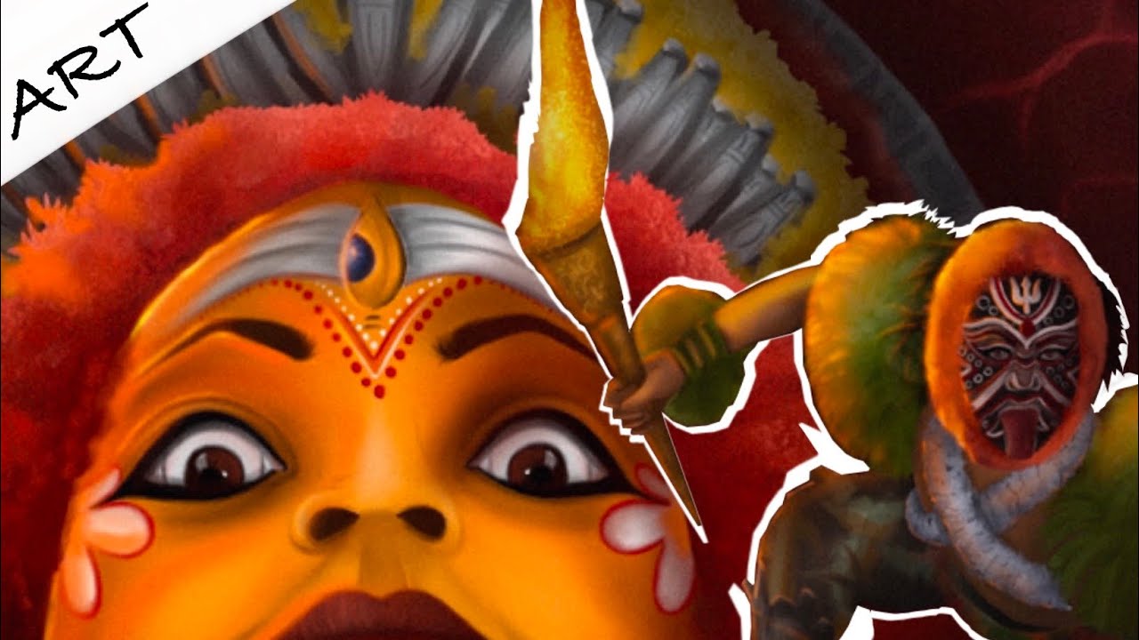 Kantara DigitalArt #mangalore #tulunad #art #draw #digitalart # ...