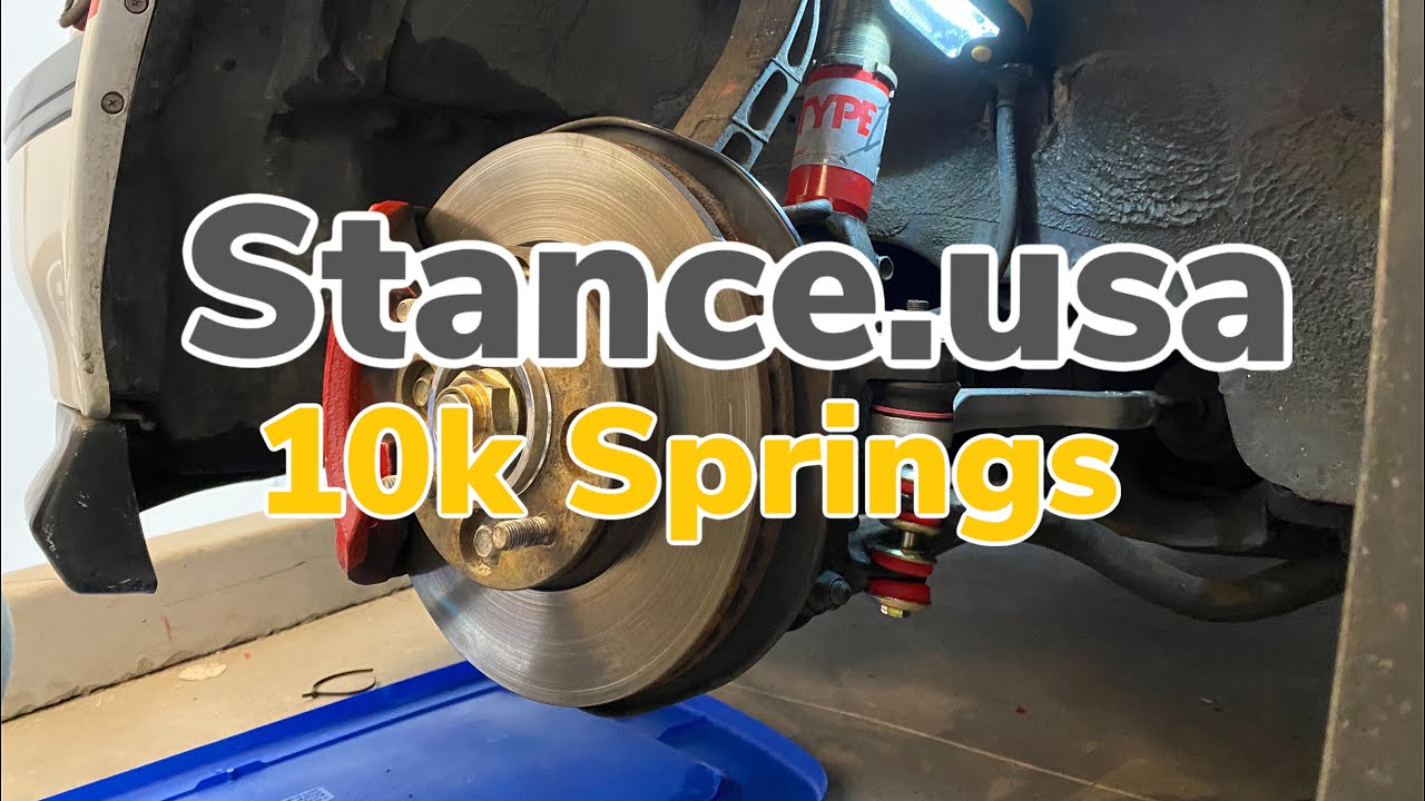 Cb7| Stance springs 10k - YouTube