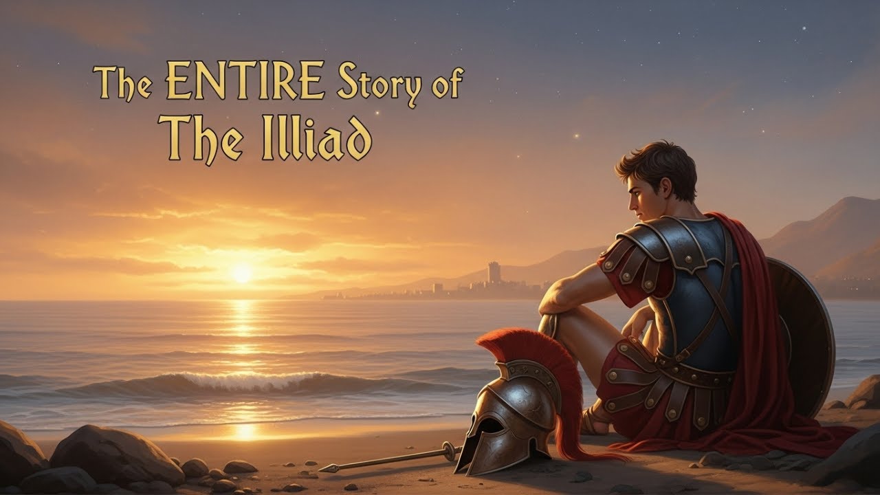 The ENTIRE Story of The Iliad | Relaxing Greek Mythology Bedtime ...