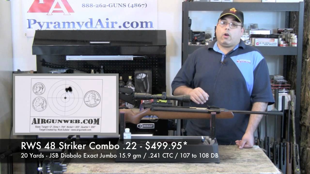 RWS 48 Review - Striker Combo in .22 Caliber - YouTube