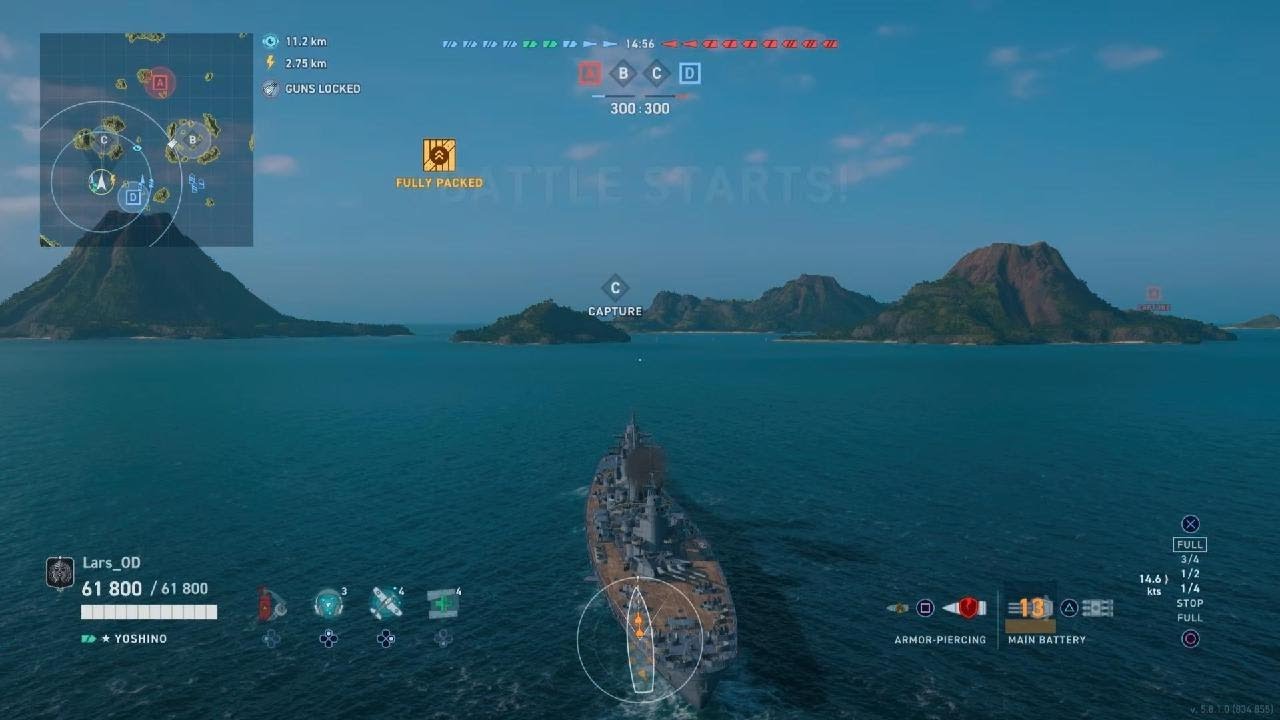 World of Warships: Legends Yoshino/Alaska Tag Team - YouTube