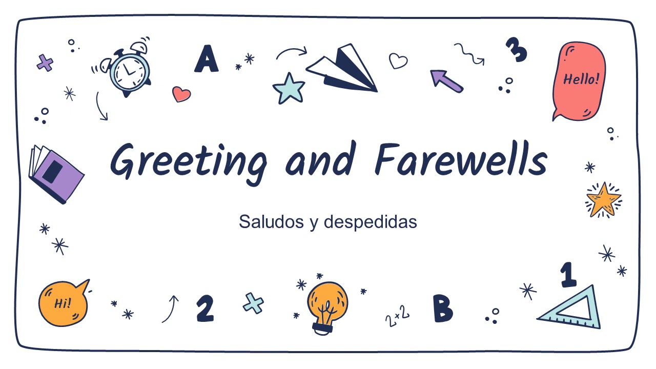 Greetings and farewells| Saludos y despedidas en inglés - YouTube