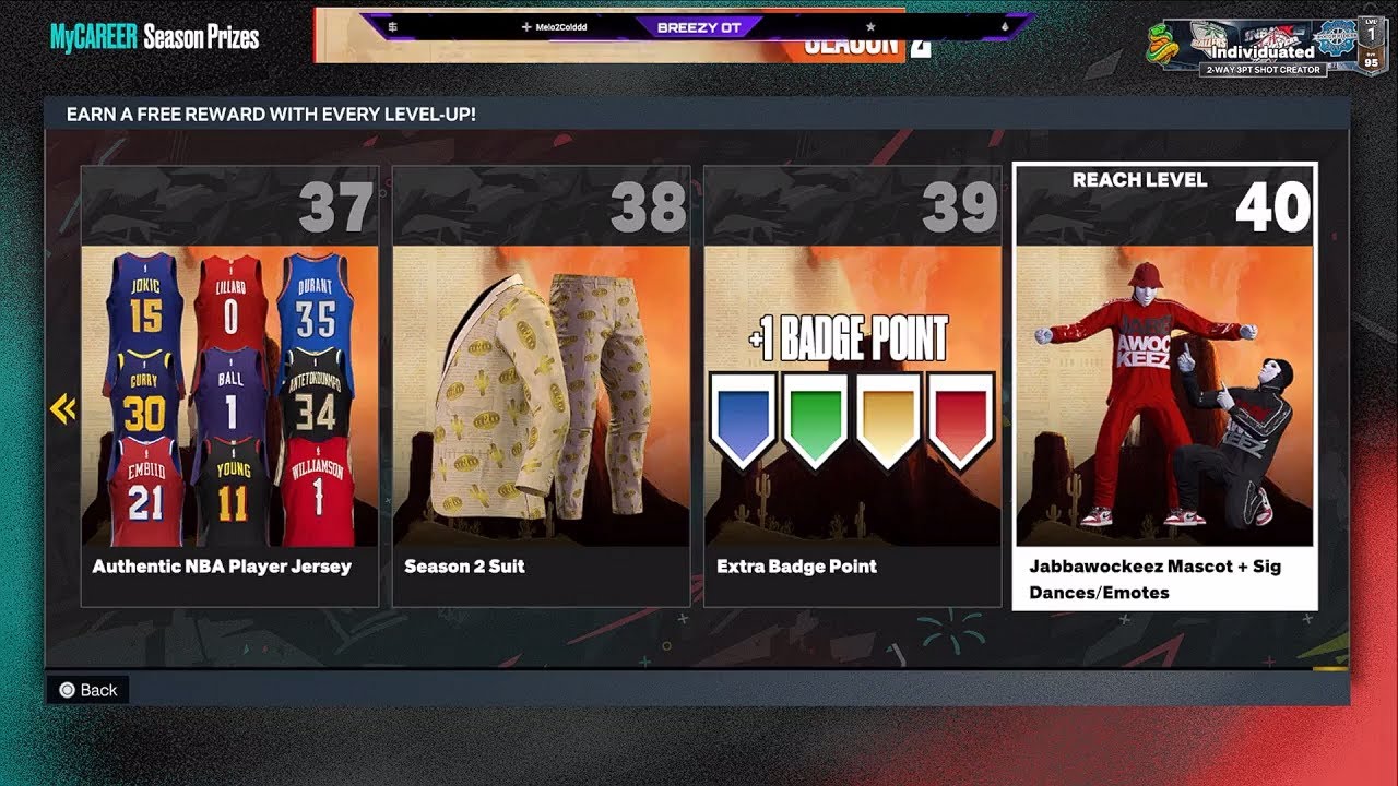 All Rewards and New Content for NBA 2K23 Season 2 - Jabbawockeez Outfit ...