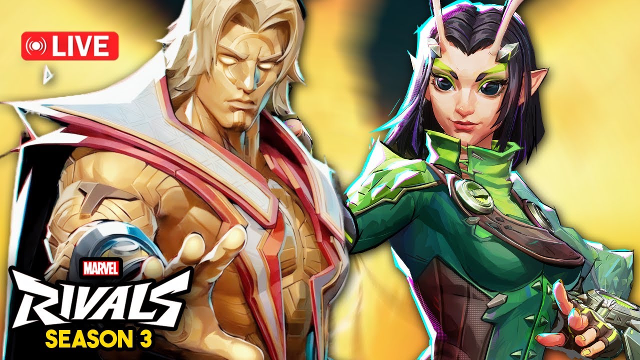 [🔴LIVE] Adam Warlock & Mantis Practice | Marvel Rivals - YouTube