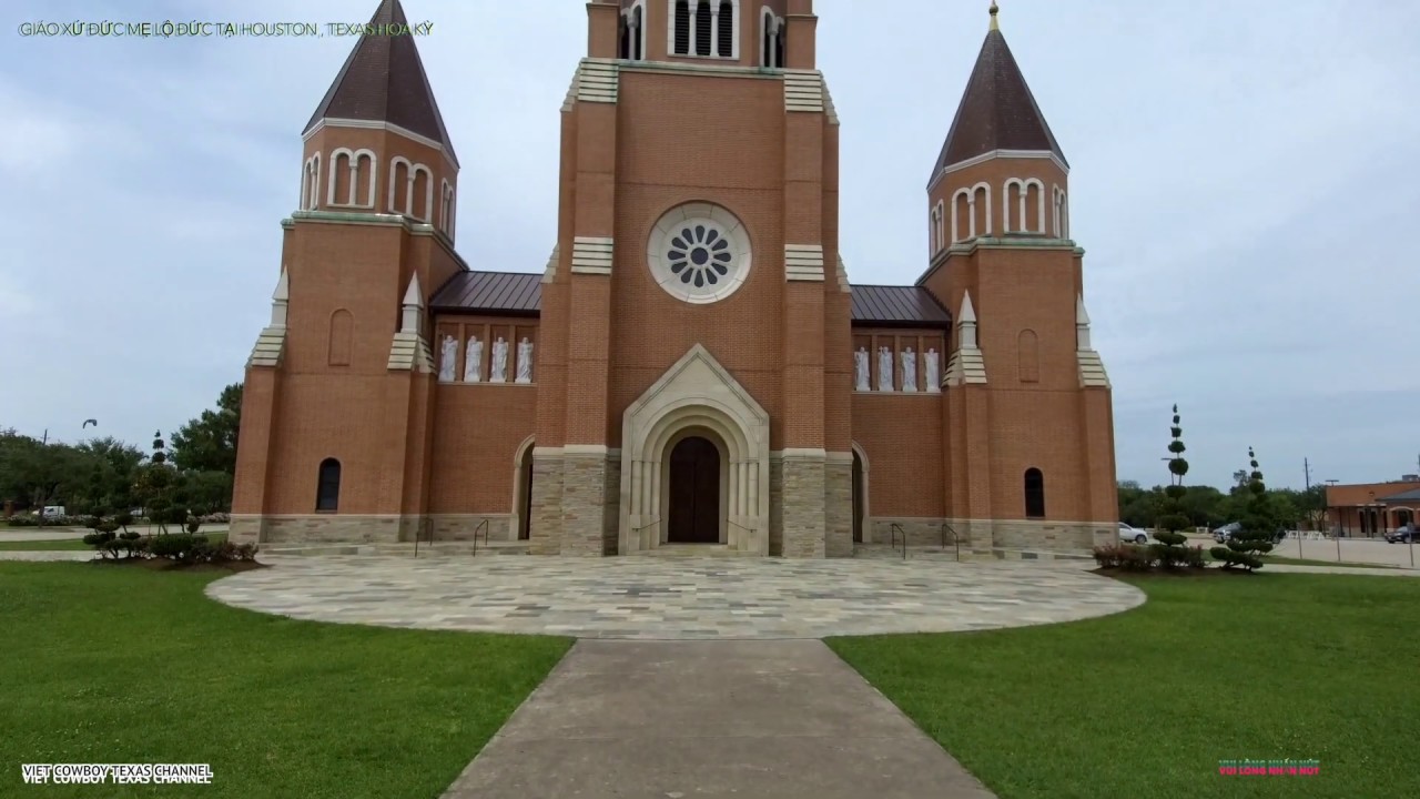 HANG ĐÁ VÀ NHÀ THỜ ĐỨC MẸ LỘ ĐỨC TẠI HOUSTON, TEXAS HOA KỲ - YouTube