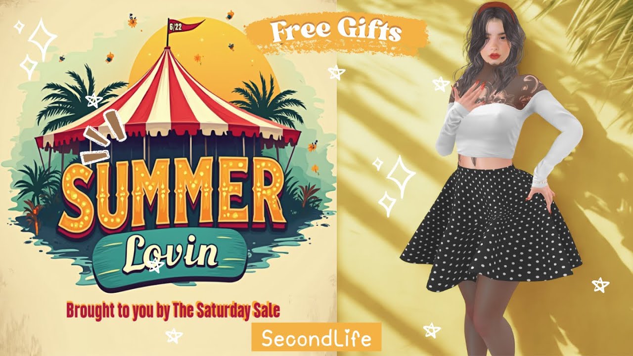 Second Life FREE Gifts Haul | The Saturday Sale: Summer Lovin’ Event ...