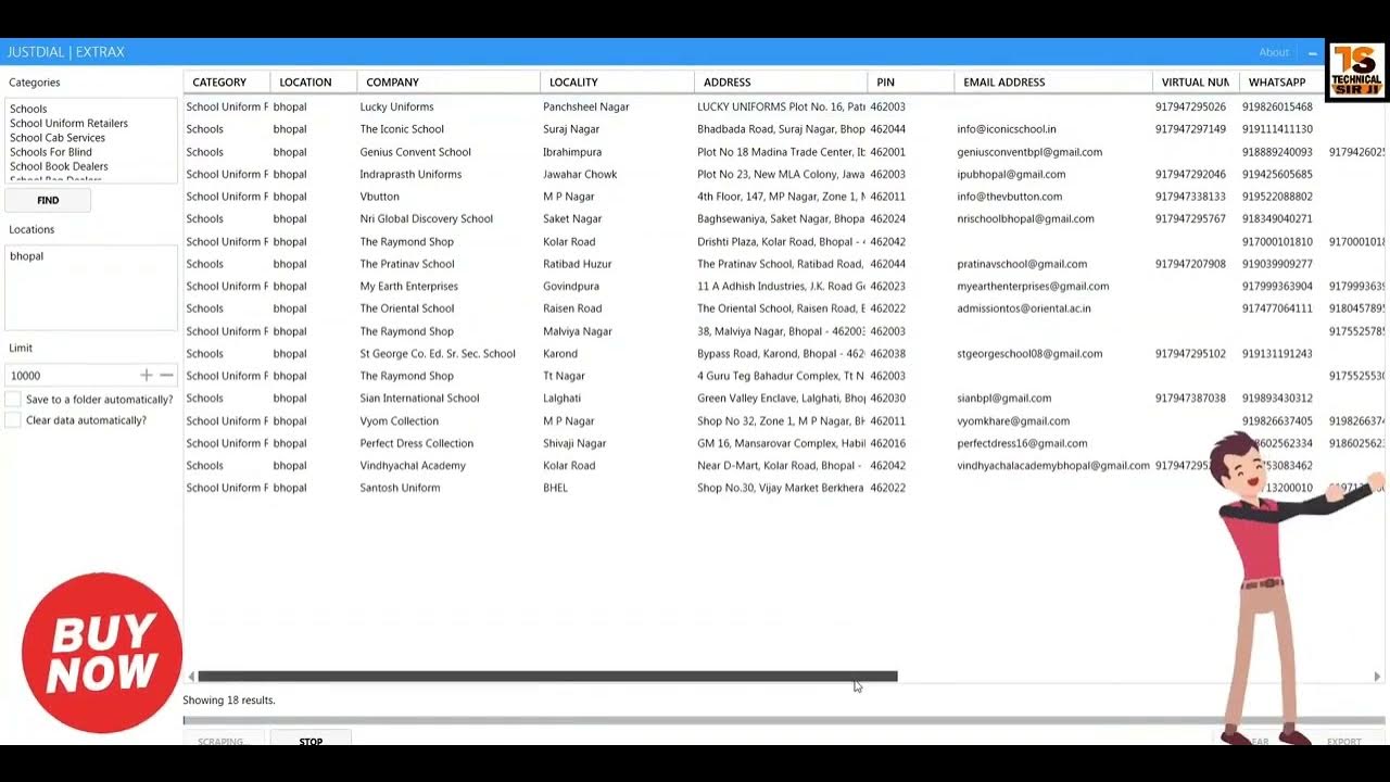 Justdial Data Extractor Free How To Copy Just Dial Data Copy Just Dial WhatsApp Number One Click ...