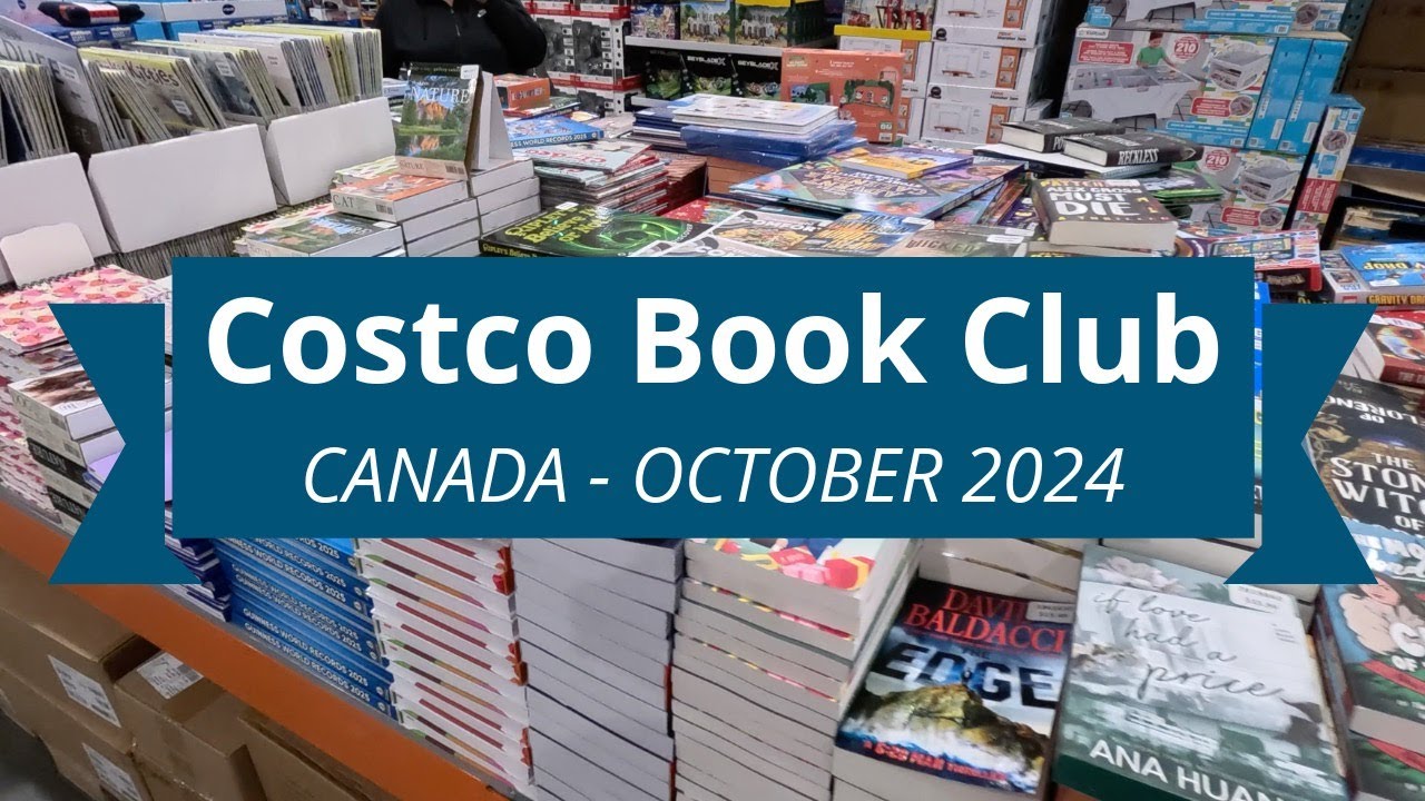 Costco Canada Book Club - 2024 October - YouTube