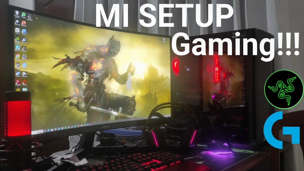Mostrando Mi SETUP GAMING¡¡¡ (ESPECIAL 1K DE SUBS) - YouTube