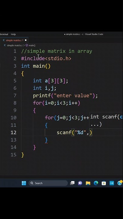 Programming Array #reel #foryou #shortvideo #ytshorts #coding - YouTube