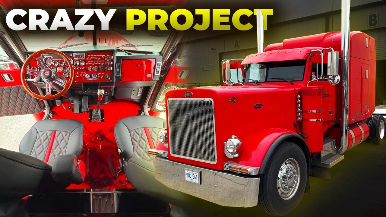 Transforming a Factory-Stock 1994 Peterbilt 379 | $7,500 Custom ...