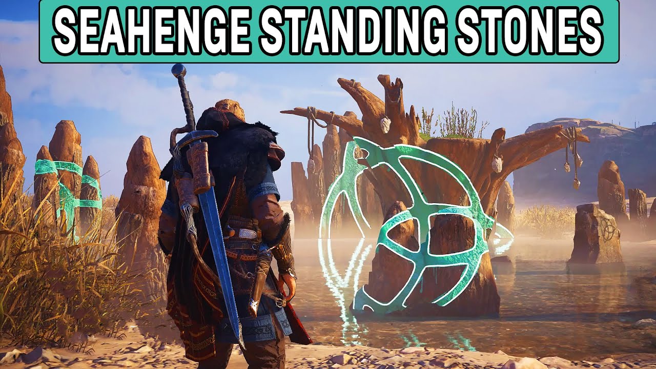 Assassin's Creed Valhalla -Seahenge Standing Stones Puzzle (East Anglia ...