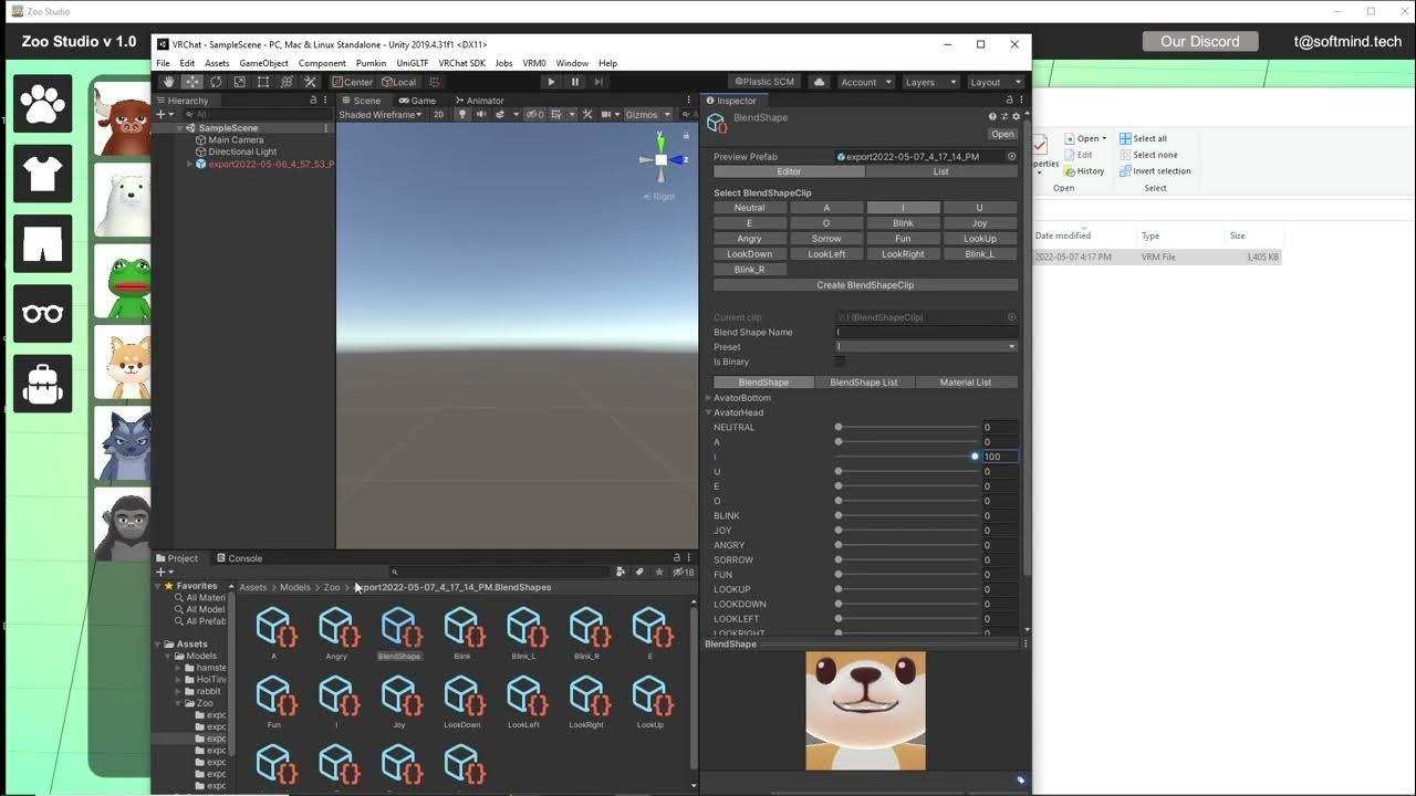 Zoo Studio VRM Blendshape Config Tutorial - YouTube