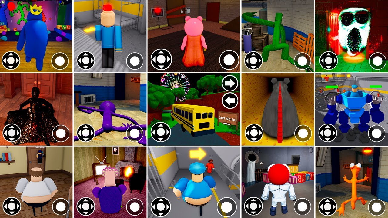 Playing as EVERYONE in All Scary Obby Roblox Game - YouTube