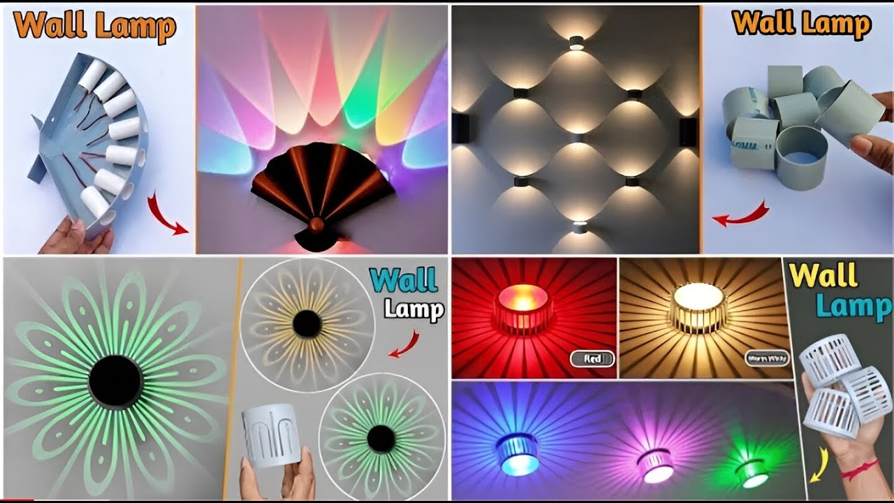 4 Amazing Wall Decoration Ideas | Smart Tips Lab #WallDecorationIdeas #SmartTipsLab #LightMaking ...