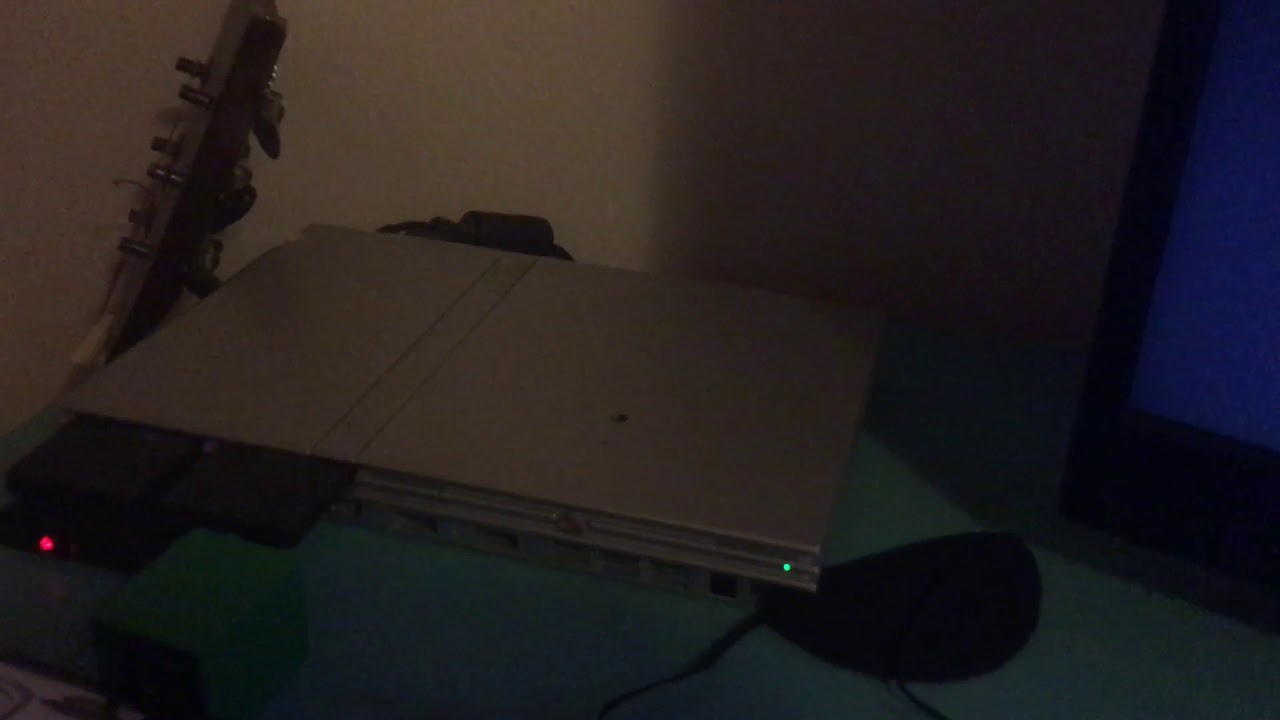 Creepy ps2 screen !!!!!!! - YouTube