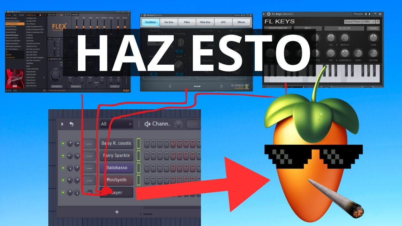 Como Hago Mis PROPIOS SONIDOS - ADIOS NEXUS - FL STUDIO - YouTube