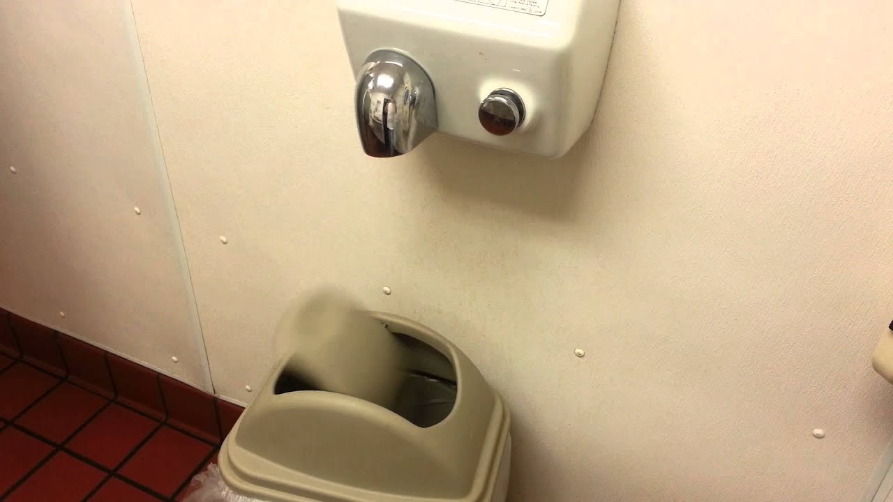 Hand dryer fun - YouTube