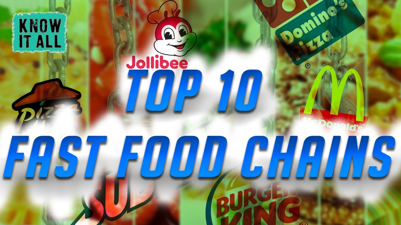 Top 10 Fast Food Chains in the world - YouTube