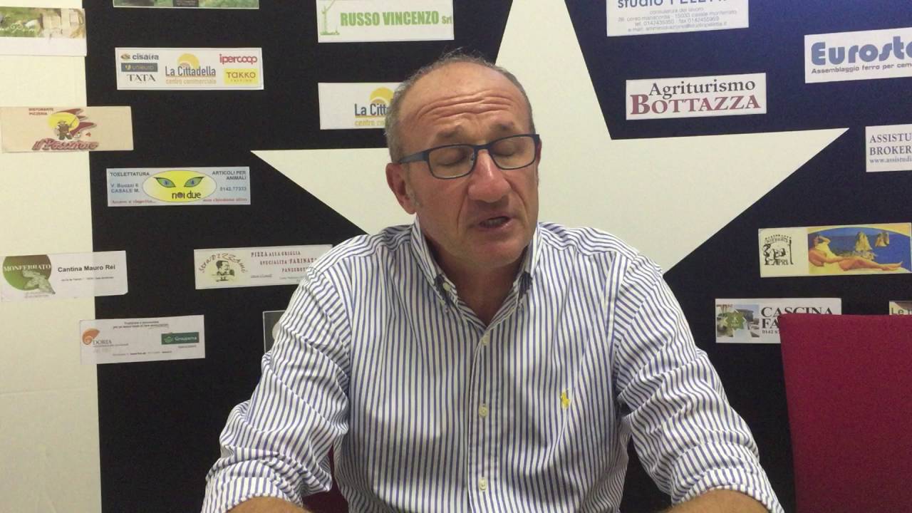 Casale Fbc - Gozzano 1-0 Intervista Ezio Rossi - YouTube