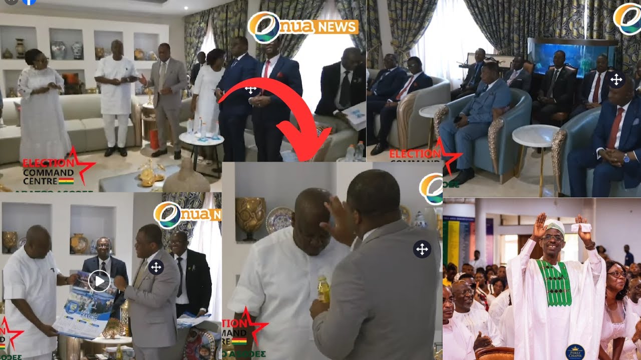 Watch As Mahama Finally Anointed By Assemblies Of God National Leaders ...