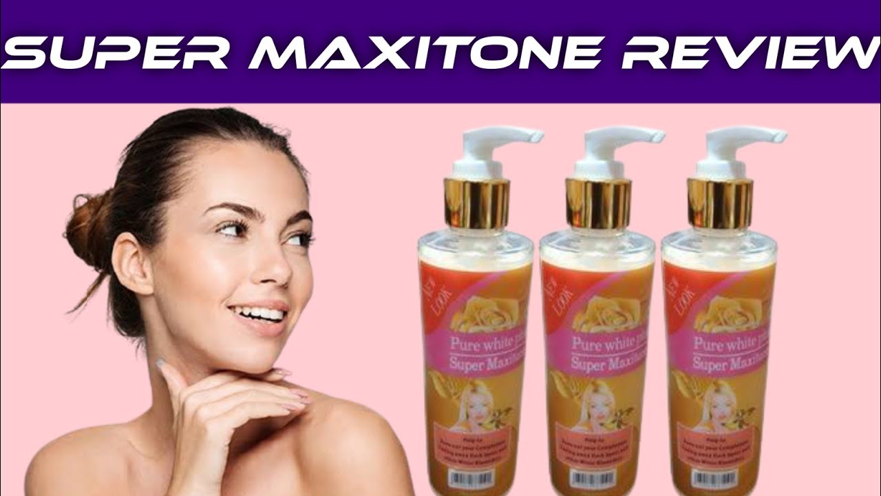 PURE WHITE PLUS SUPER MAXITONE | REVIEW | LIGHTING BODY LOTION - YouTube