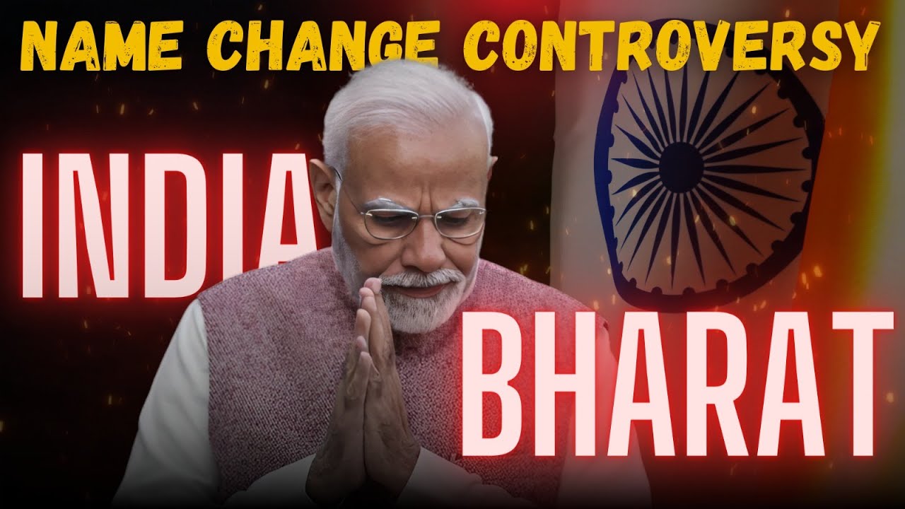 India Bharat name change controversy. - YouTube