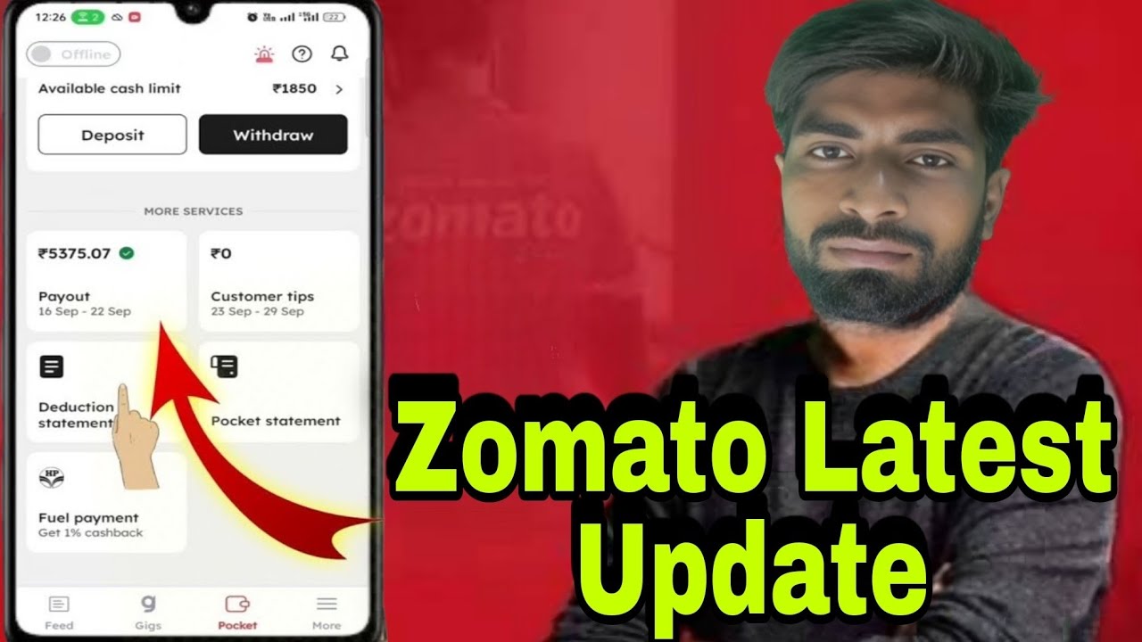 Zomato delivery boy new update | Zomato delivery partner app? Zomato ...