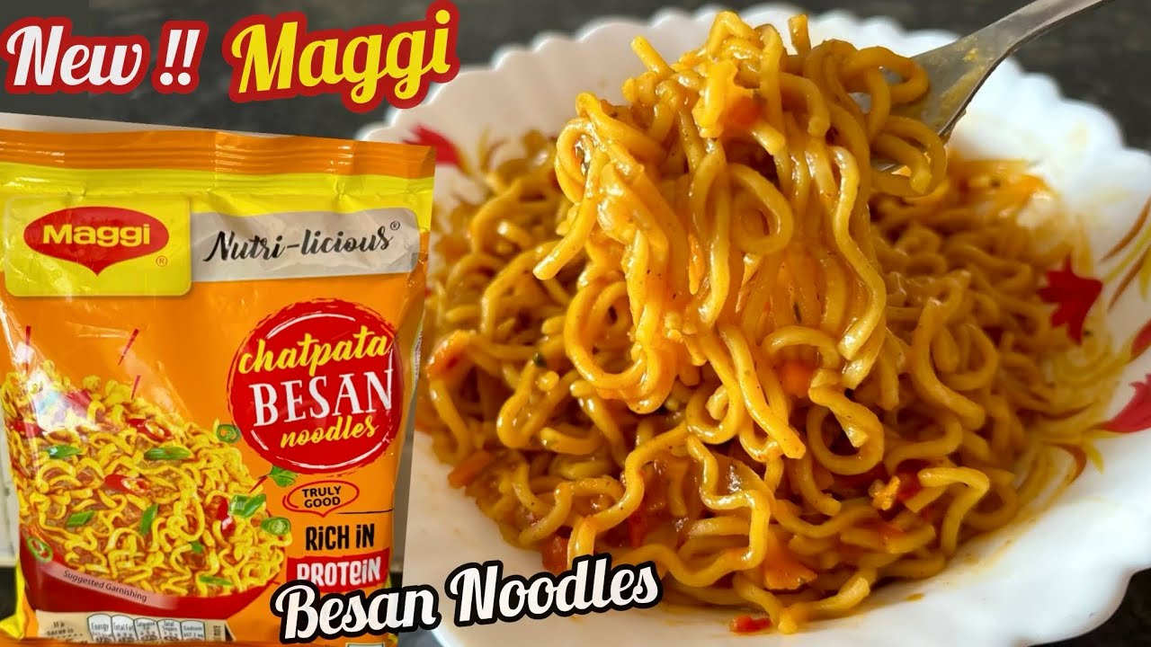 Maggi Chatpata Besan Noodles Review | How to Cook Maggi Besan Noodles ...